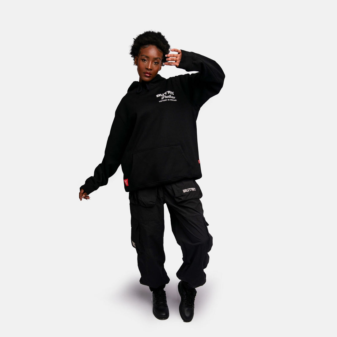 Butan Panthers | The Pride | Hooded Sweater | Black