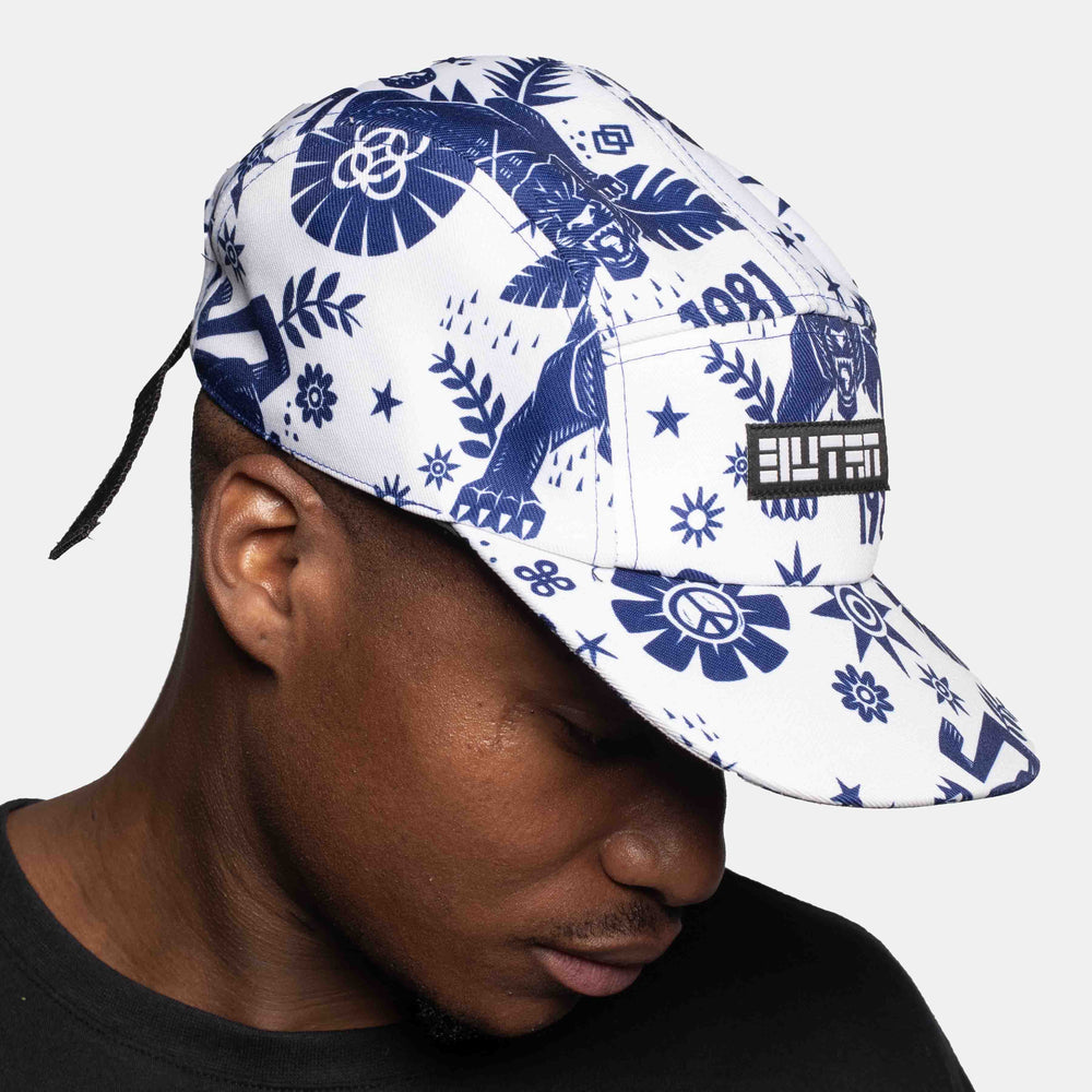 Butan Panthers | Jungle Cat 5-Panel Cap - Indigo