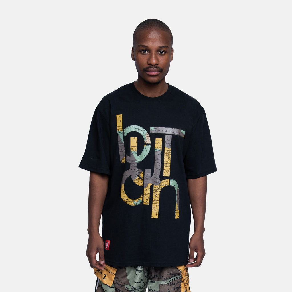 Butan | Map Camo T-shirt